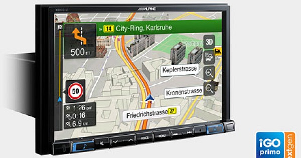 Alpine X803D-T6R - 8” Touch Screen Navigation - Volkswagen Transporter