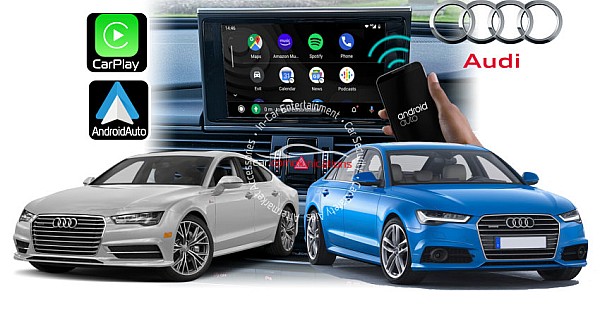 Audi A6 A7 Apple CarPlay & Android Auto Retrofit Upgrade - RMC