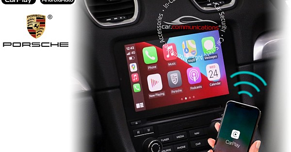 Porsche PCM 4 Wireless Apple CarPlay & Android Auto Retrofit Upgrade