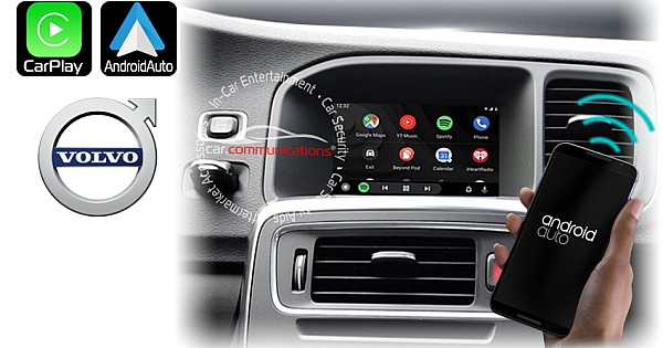 Volvo Apple CarPlay & Android Auto Retrofit Upgrade Sensus Connect