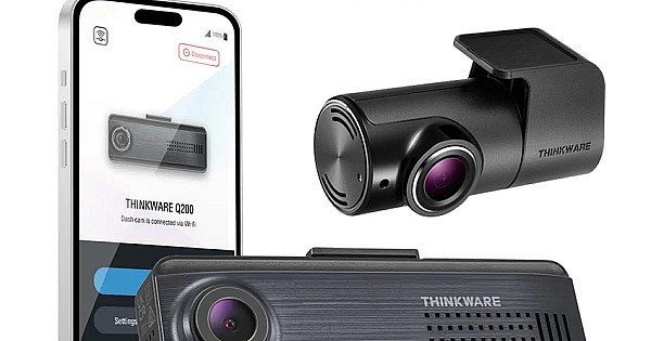 Thinkware Dash Cam Q200 - 2 Channel - Hard Wired - 32GB 2K
