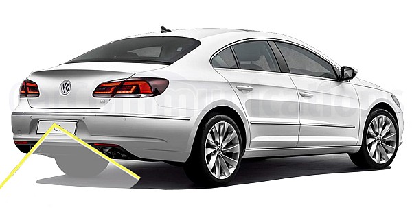 VW Passat CC Rear Camera Kit - Genuine