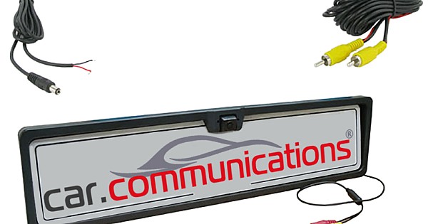 Replacement Number Plate Frame with Reverse Camera - CAM-NUMBERPLATE