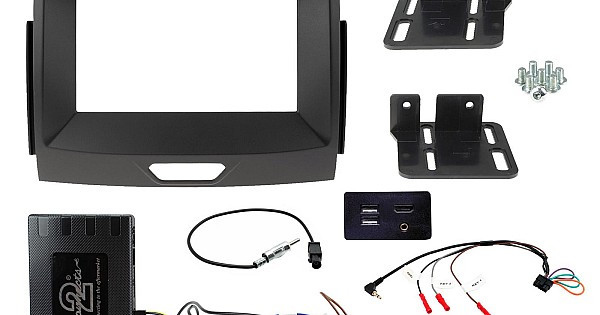 CTKFD91 Ford Ranger SYNC 3 Retrofit Car Stereo Fitting Kit - 2DIN