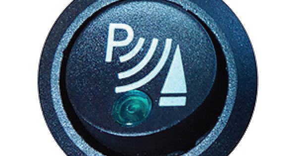 Steelmate Front Parking Sensor On Off Switch with 'P' Logo