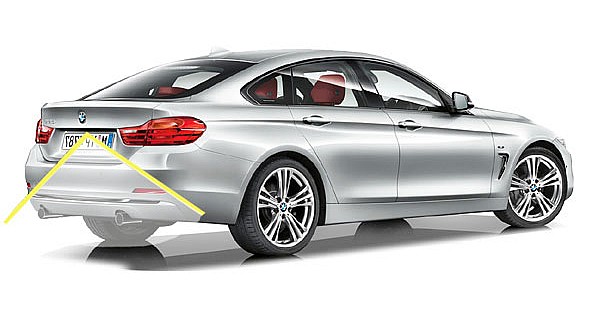 BMW 4-Series (F32/F33/F36) Rear View Camera Kit for NBT Systems