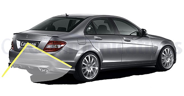 Mercedes C-Class (W204) Rear Camera Kit for Comand NTG 4