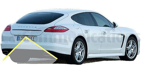 Porsche Panamera with PCM3.1 System Rear View Camera Kit