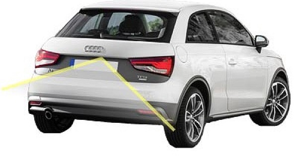 Audi A1 Rear View Camera Kit Highline with Moving lines