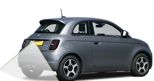 Fiat 500e Reversing Rear View Camera Kit - Uconnect 10 System