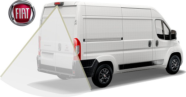 Fiat Ducato Rear View Reversing Camera Kit - Uconnect 5