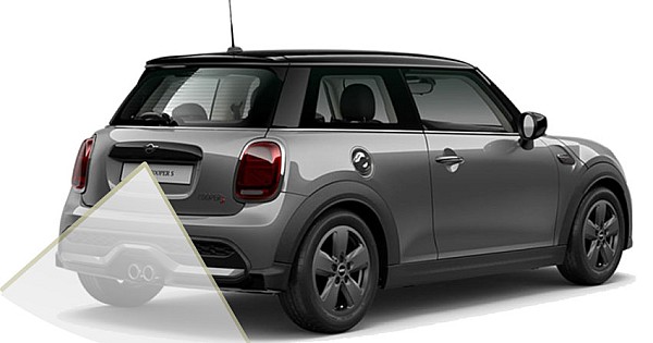 MINI Rear View Reversing Retrofit Camera Kit - 5.8 inch Screen
