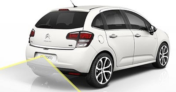 Citroen C3 Reversing Rear View Camera Kit with Guidelines