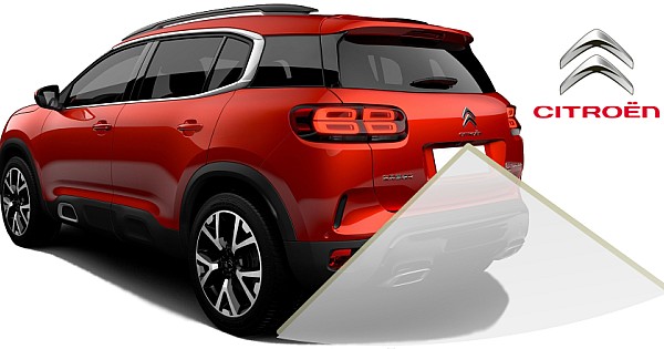 Citroen C5 Aircross Reversing Rear View Camera Kit with Moving Guidelines