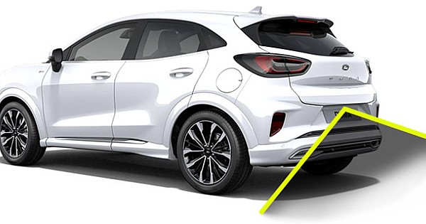 Ford Puma Reversing Rear View Camera Kit - SYNC 3