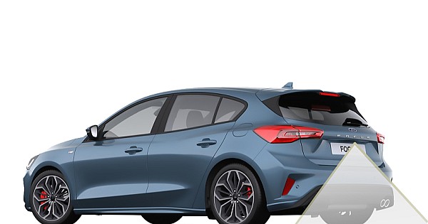 Ford Focus Reversing Rear View Camera Kit - SYNC 4