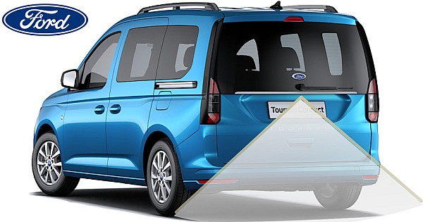 Ford Tourneo Connect Rear View Reversing Retrofit Camera Kit - 10-inch