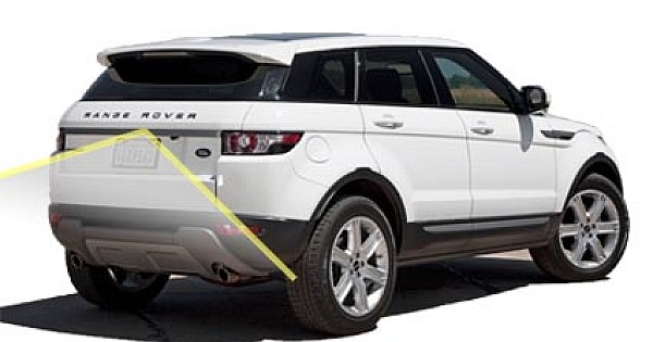 Range Rover Evoque Rear Camera Kit with Dynamic Guidelines 2013 - 2015