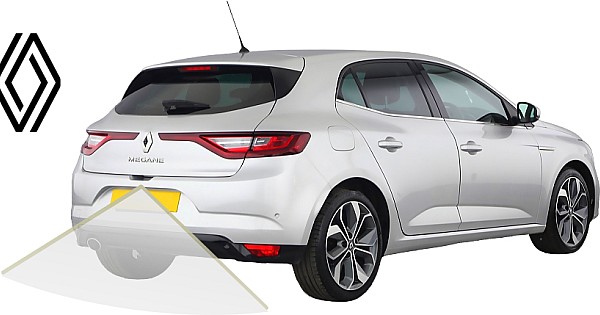 Renault Megane Retrofit Rear View Reversing Camera Kit - R-Link 2