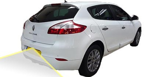 Renault Megane Reversing Rear View Camera Kit for Tom Tom Radio