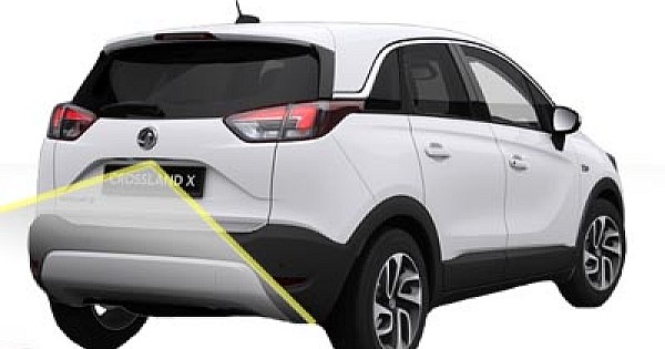 Reversing Rear View Camera Kit for Vauxhall X Crossland with Navi 5.0