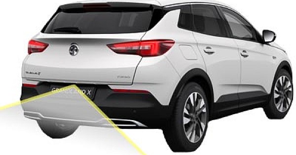 Vauxhall Grandland X Reversing Rear View Camera Kit with Guidelines