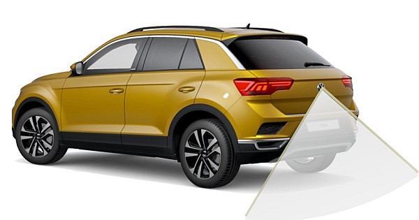 VW T-ROC 2020 Reversing camera Kit Solution with VW Emblem Camera and ...