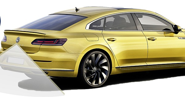 Genuine VW Arteon Reversing Emblem Camera Kit With Moving Guidelines