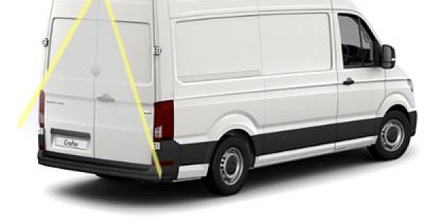 VW Crafter SY Reversing Camera Kit With Guidelines 2017+