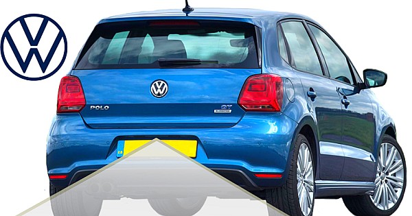 Volkswagen Polo Retrofit Rear View Reversing Camera Kit - 5in Display