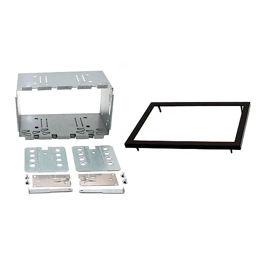 Saab 9-5 (1997-2006) Double DIN Car Stereo Fascia Fitting Cage Kit - 50-849