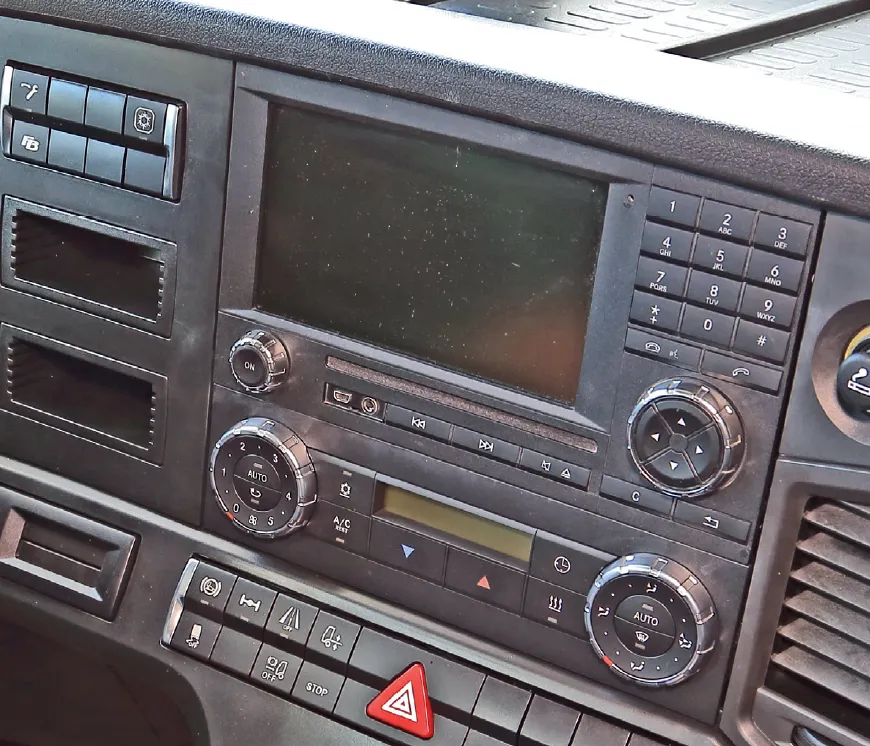 Mercedes Actros (2011 Onwards) Double DIN Car Stereo Fascia Adapter ...