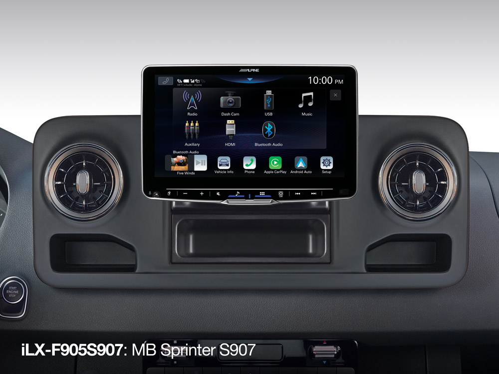 Alpine iLX-F905S907 Mercedes Sprinter 907 DAB Apple CarPlay Android ...