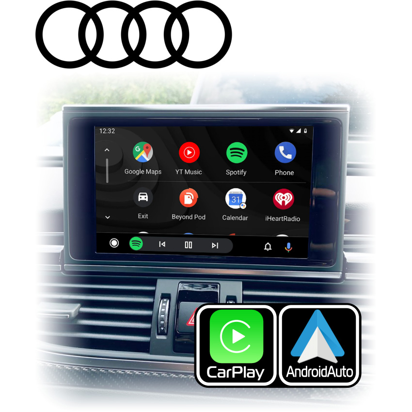 Audi Q3 Wireless Apple CarPlay & Android Auto Retrofit Upgrade - RMC System