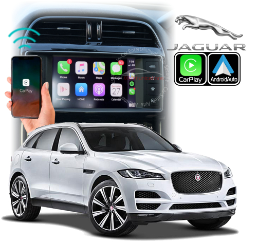 Jaguar F-Pace Gen 4 Wireless Apple CarPlay / Android Auto / Mirroring ...