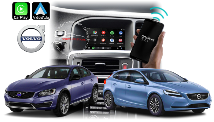 Volvo Apple CarPlay & Android Auto Retrofit Upgrade Sensus Connect