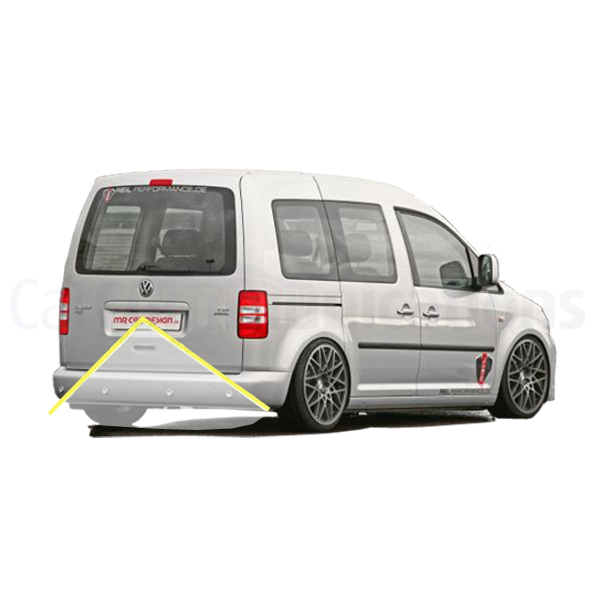 VW Caddy Rear View Camera Kit (Barn Doors)