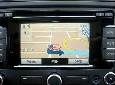 Volkswagen RNS-315 Touchscreen Navigation System Bluetooth and DAB Radio