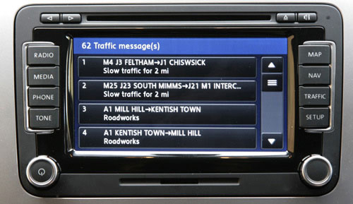 Volkswagen RNS-510 DAB Touchscreen Navigation System