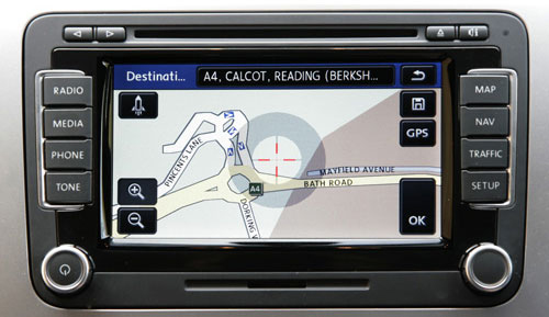 Volkswagen RNS-510 DAB Touchscreen Navigation System