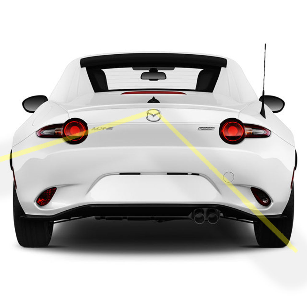 Mazda MX-5 Reversing Rear View Camera Kit With Guidelines