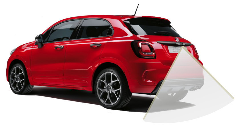 Fiat 500X Rear View Reversing Retrofit Camera Kit - 7" Uconnect System