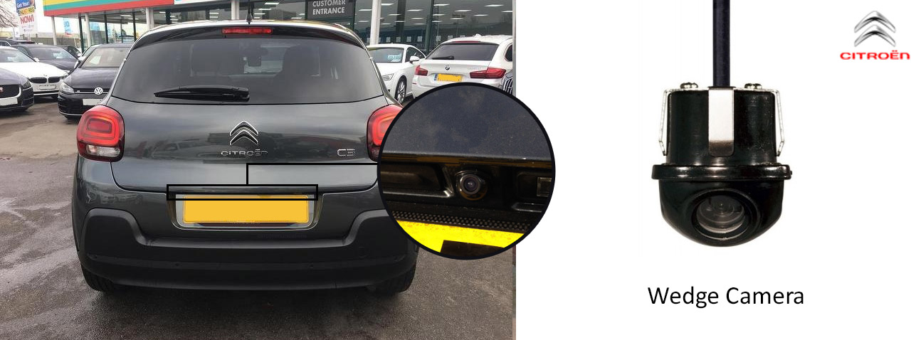 Citroen C3 2017+ Reversing Rear View Camera Kit with Moving ...