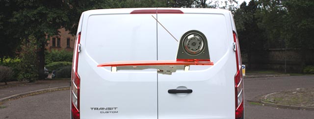 Ford Transit Custom Reversing Rear View Camera Kit (Barn Doors)