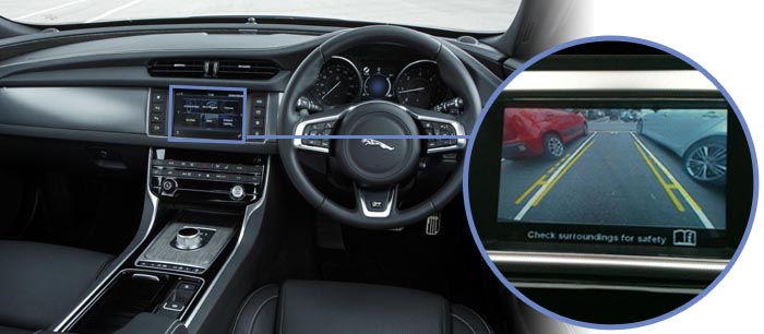 Jaguar XF 2015+ Rear Camera Kit with Dynamic Guidelines
