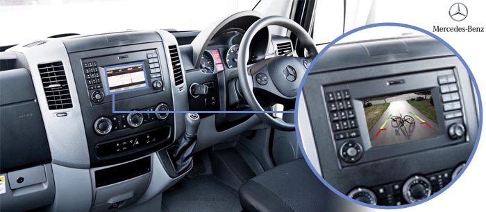Mercedes Vito Reversing Rear View Camera Kit Pre 2015