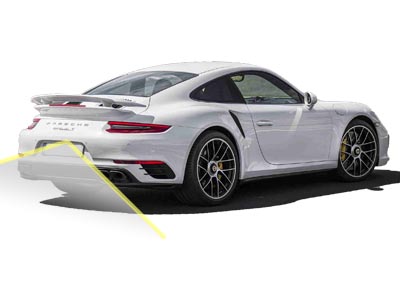 Porsche 911 with PCM3.1 System Reversing Camera Kit