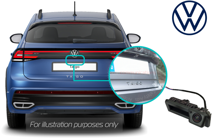 Volkswagen Taigo Genuine Lowline Reversing Rear View Camera Kit ...