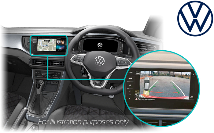 Volkswagen Taigo Genuine Lowline Reversing Rear View Camera Kit ...